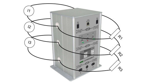 Wide Current Range Isolation Current Transformer Three Phase 200A RS485 ...