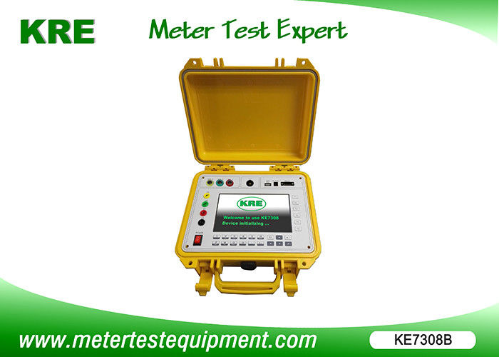 Wide Current Range Portable Meter Tester Class 0.2 7 Inch Color LCD ...